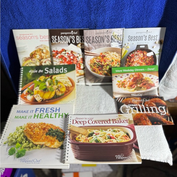 Pampered Chef | Kitchen | Pampered Chef Recipe Book Collection | Poshmark